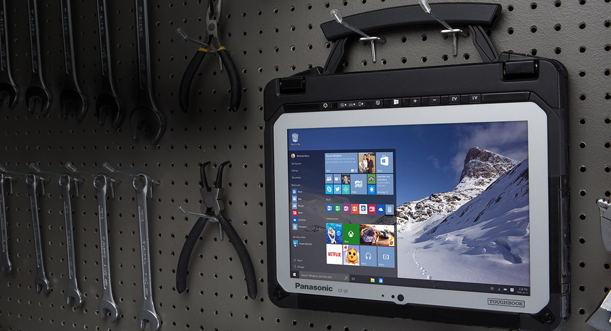 The world's first fully rugged detachable laptop: Panasonic Toughbook ...