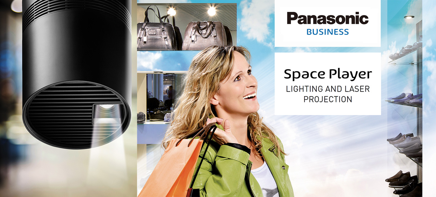 Panasonic Space Player Laser Projector