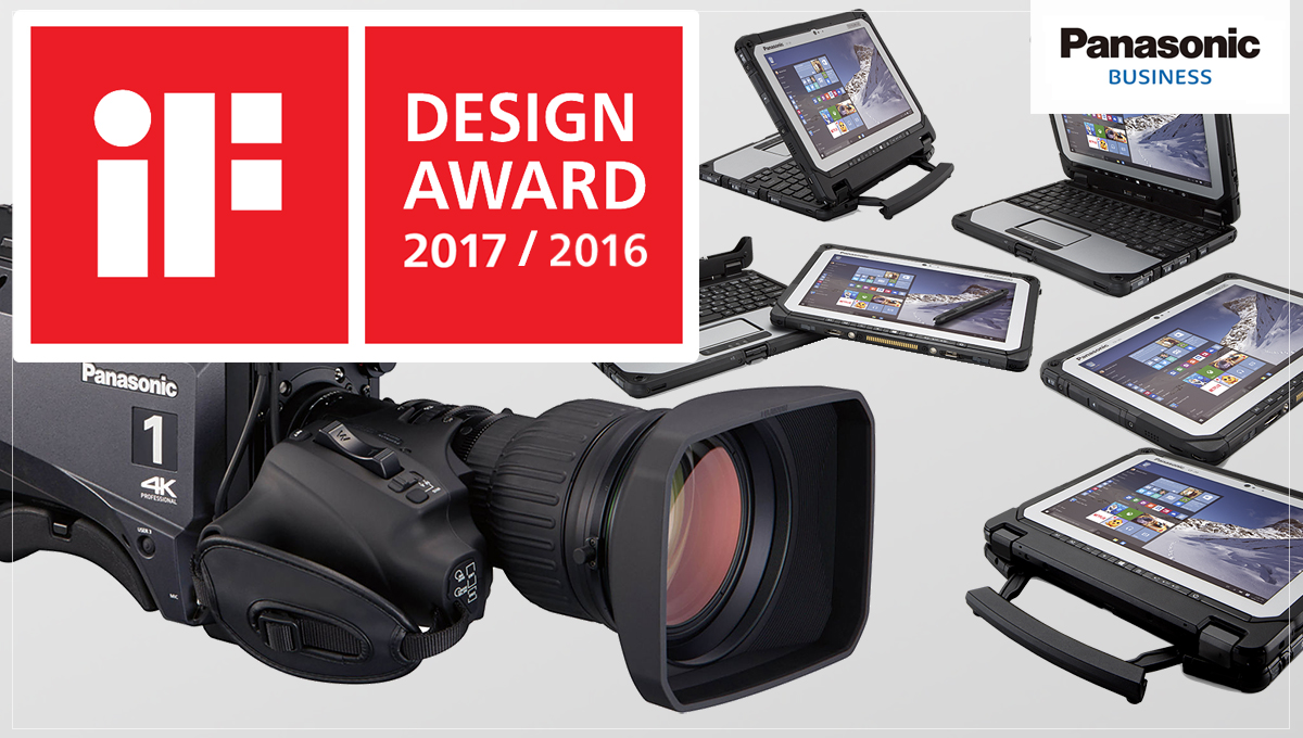 Panasonic broadcast cameras win prestigious design awards | Panasonic ...