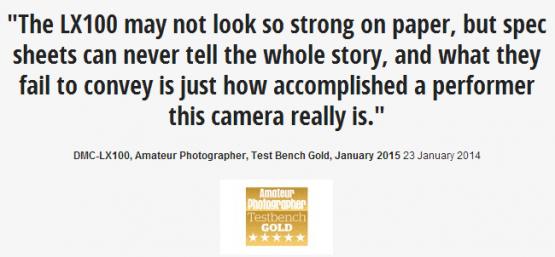 Reviewers love our LUMIX LX100 creative compact camera | Panasonic ...