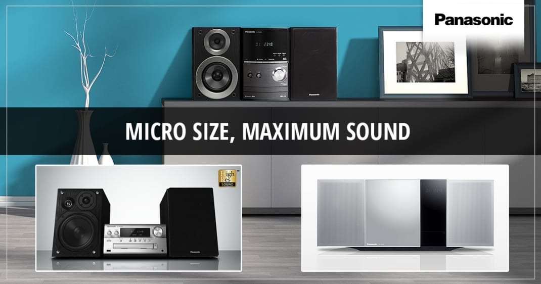 Meet our stylish micro CD hi-fi systems with Bluetooth streaming ...