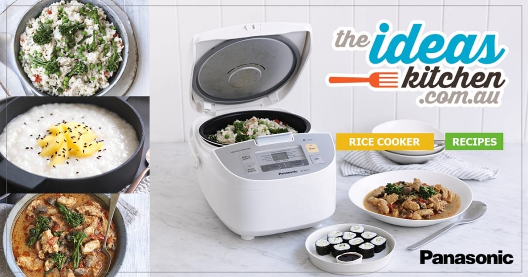 Panasonic rice cookers create perfect grains and one-pot meals ...