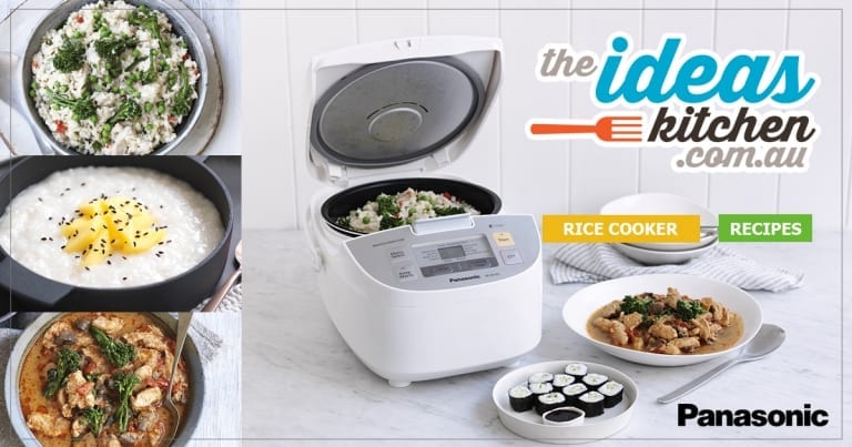 Panasonic rice cookers create perfect grains and one-pot meals ...