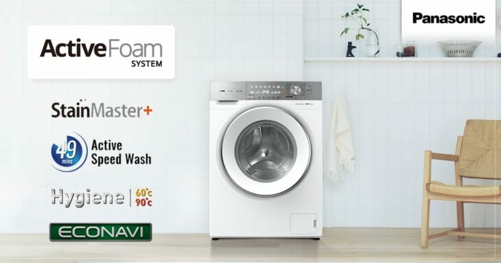 Panasonic launches ActiveFoam front load washing machines | Panasonic ...