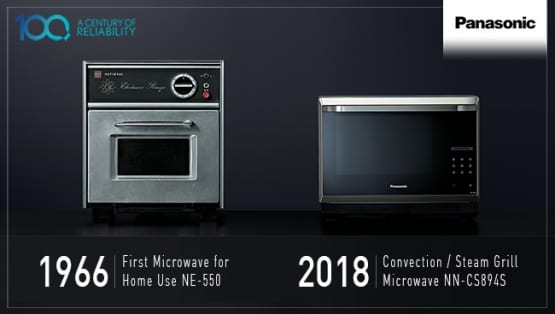 Panasonic’s first household microwave launched in 1966 | Panasonic ...